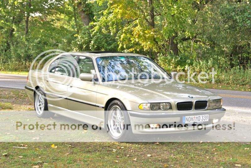E38 2000 740iL Individual Pearl Beige with Oyster/Blue - Immaculate ...