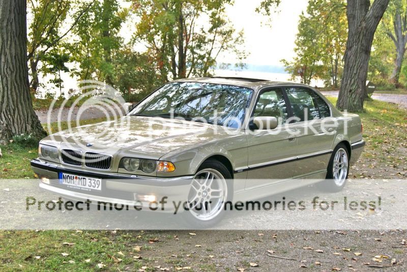 E38 2000 740iL Individual Pearl Beige with Oyster/Blue - Immaculate ...